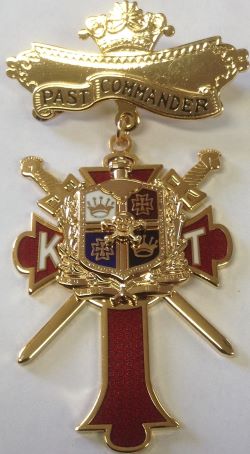 KT Past Commander Officer Jewel – New London Regalia