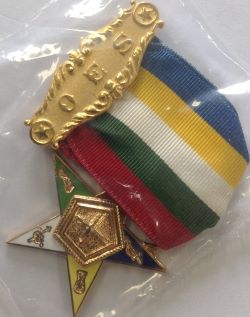 OES Secretary Jewel with Top Bar – New London Regalia